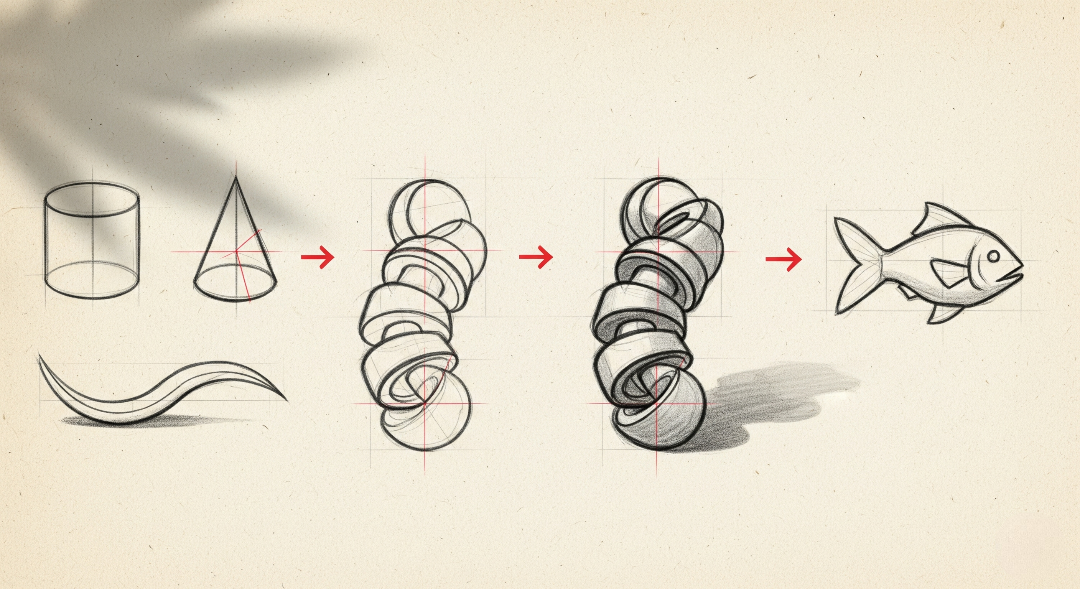 4 Drawing Methods to Master Your Skills: From Form Combination to Form ...